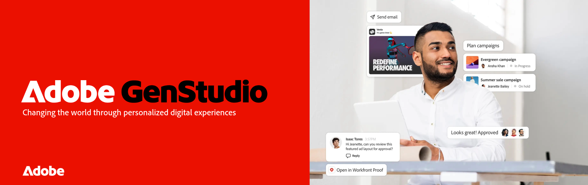 GenStudio social use | Adobe