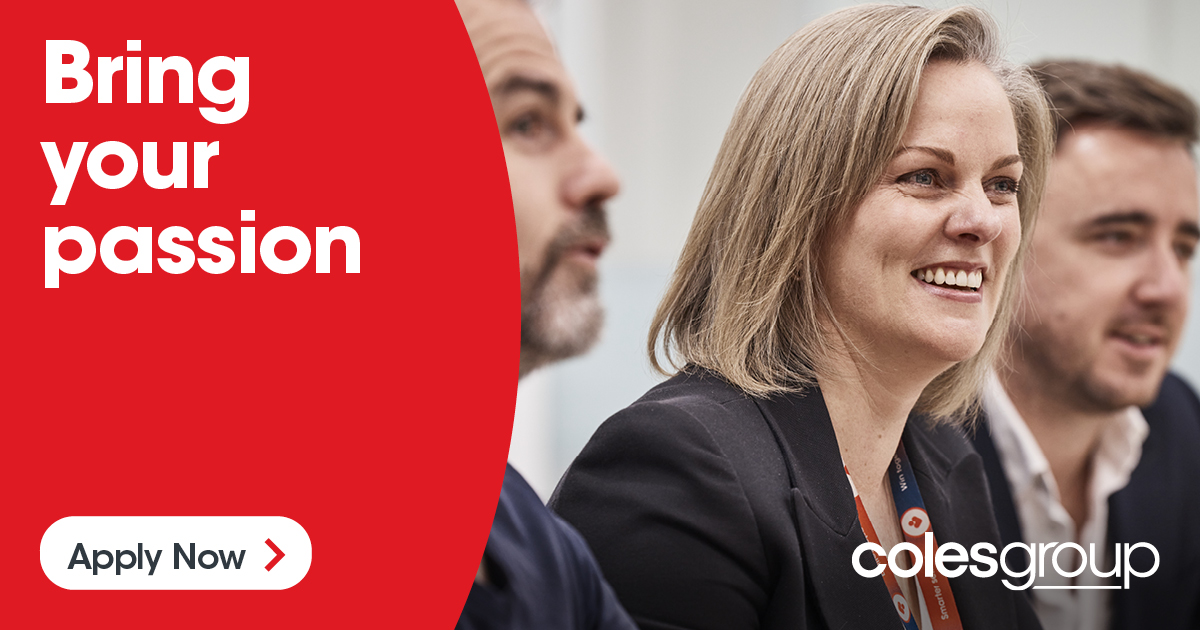 Category Management, Product Development & Commercial jobs at Coles