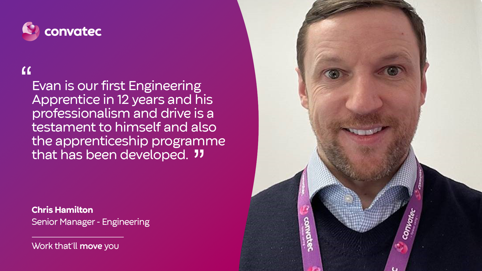 Chris Hamilton Story | Convatec