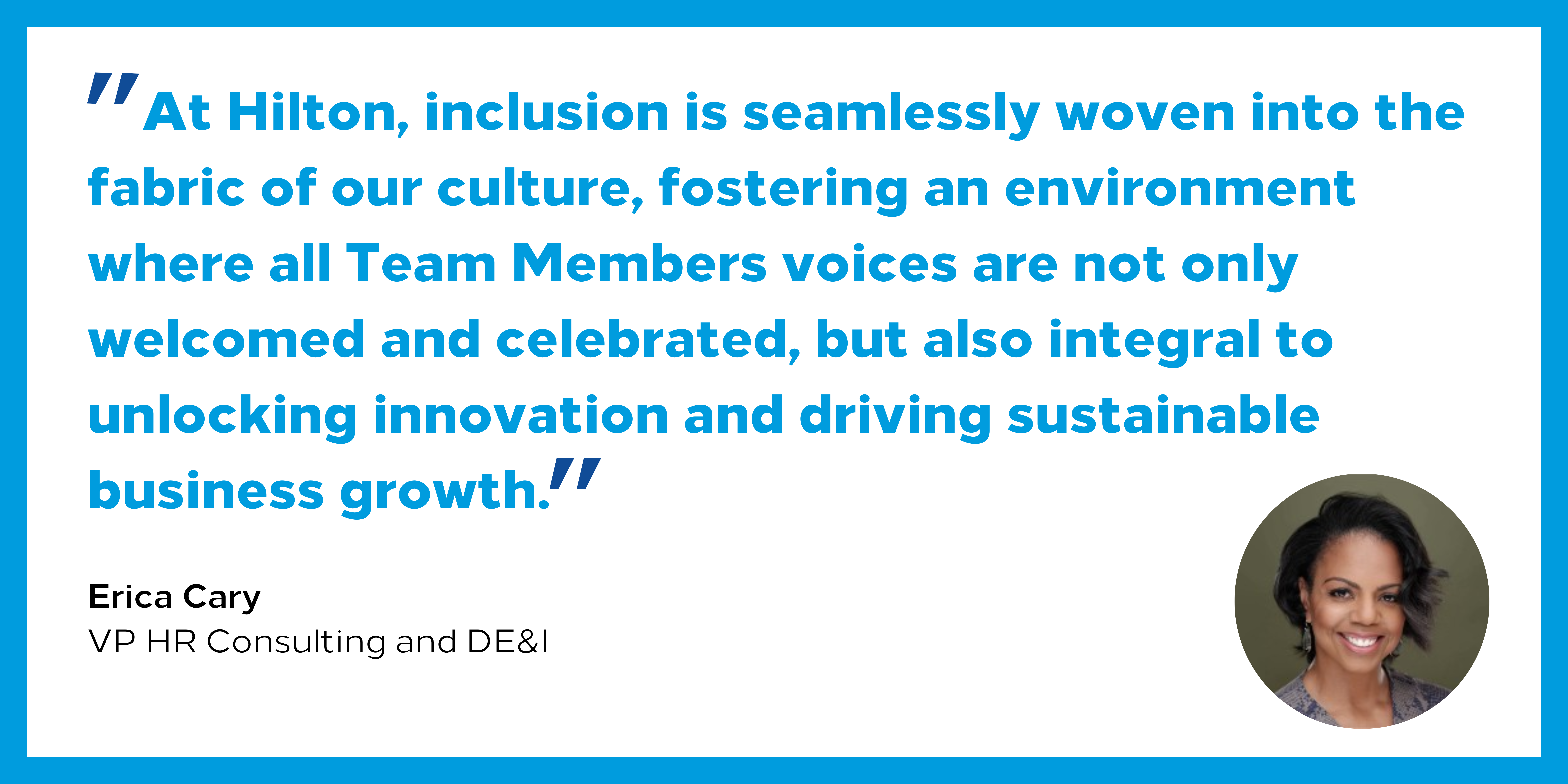 Hilton Diversity & Inclusion - Culture