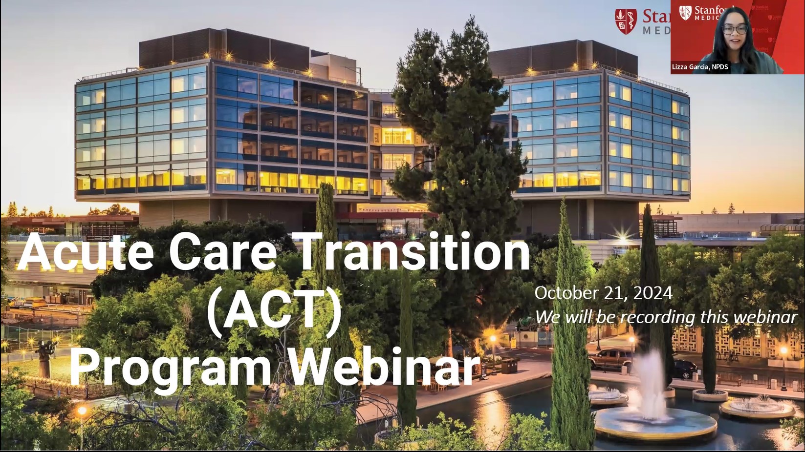 Nursing Acute Care Transition Program | Stanford Health Care