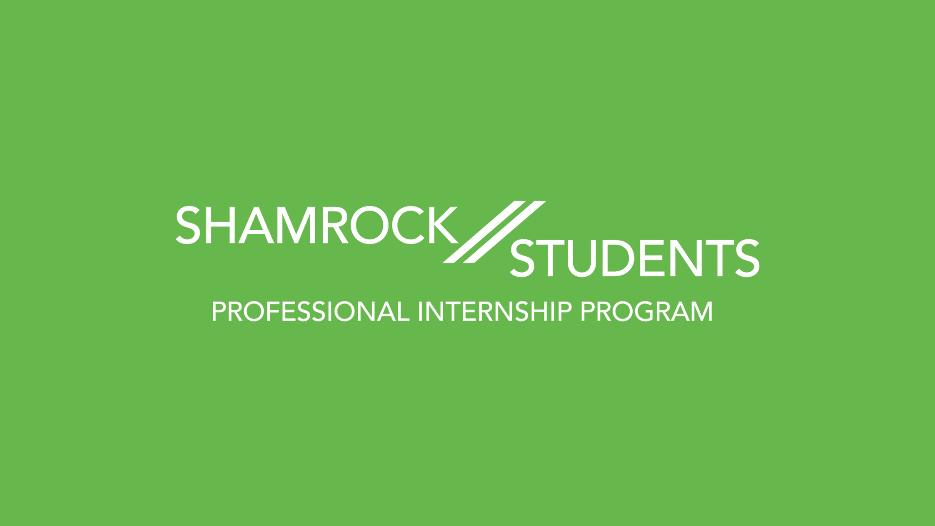 Become A Shamrock Student