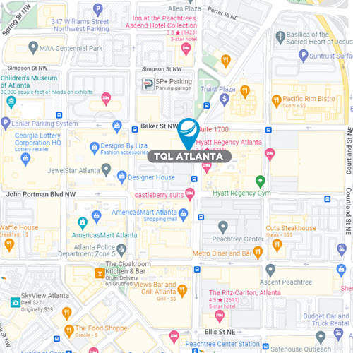 Atlanta Map Of Shopping Areas