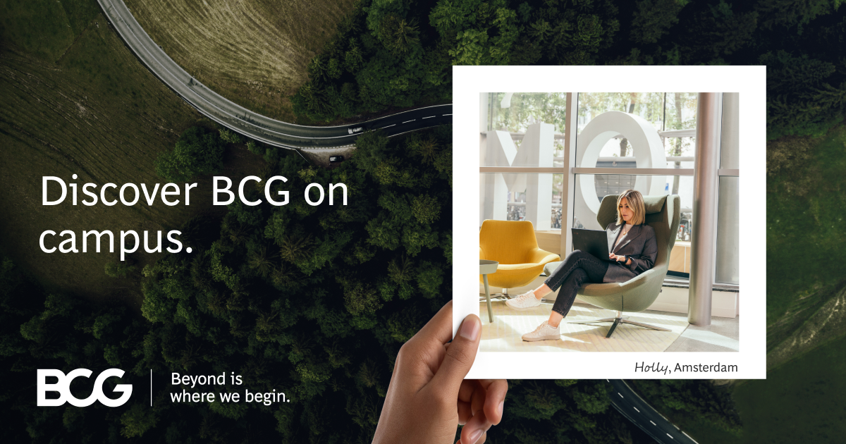 University of Chicago: Booth | Students | BCG Careers
