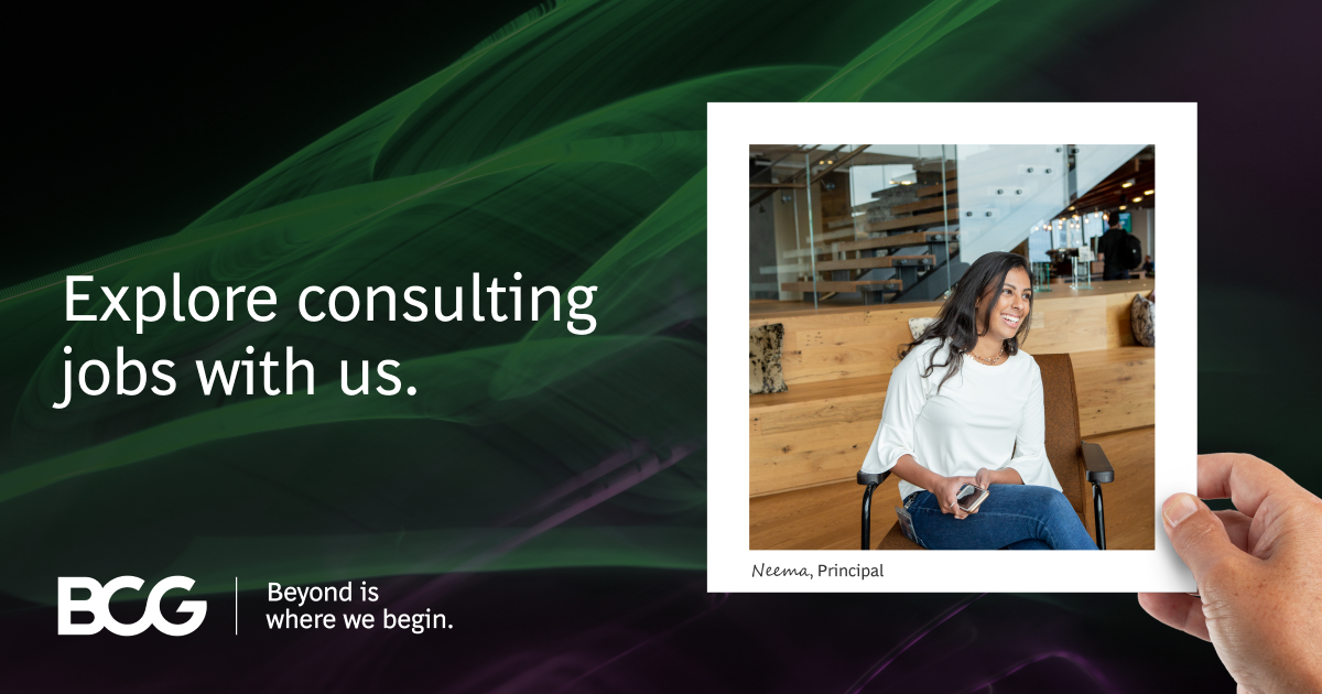 Explore Consulting Career Opportunities | BCG Careers