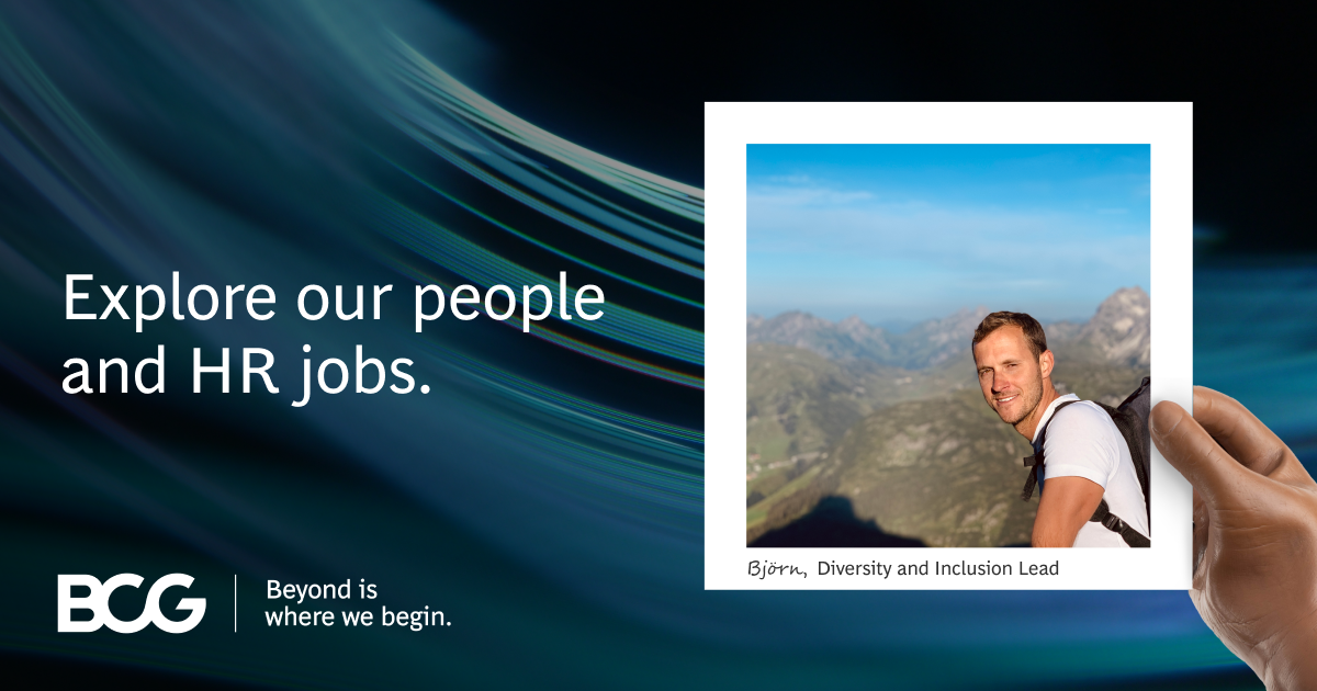 Discover a Career in Human Resources | BCG Careers