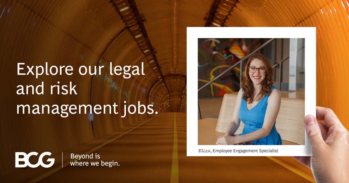 Explore Legal, Risk, and Compliance Roles | BCG Careers
