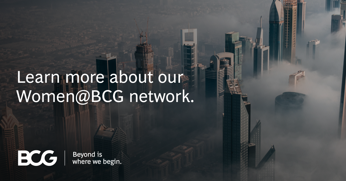 BCGの女性支援 | Women@BCG | BCG 採用