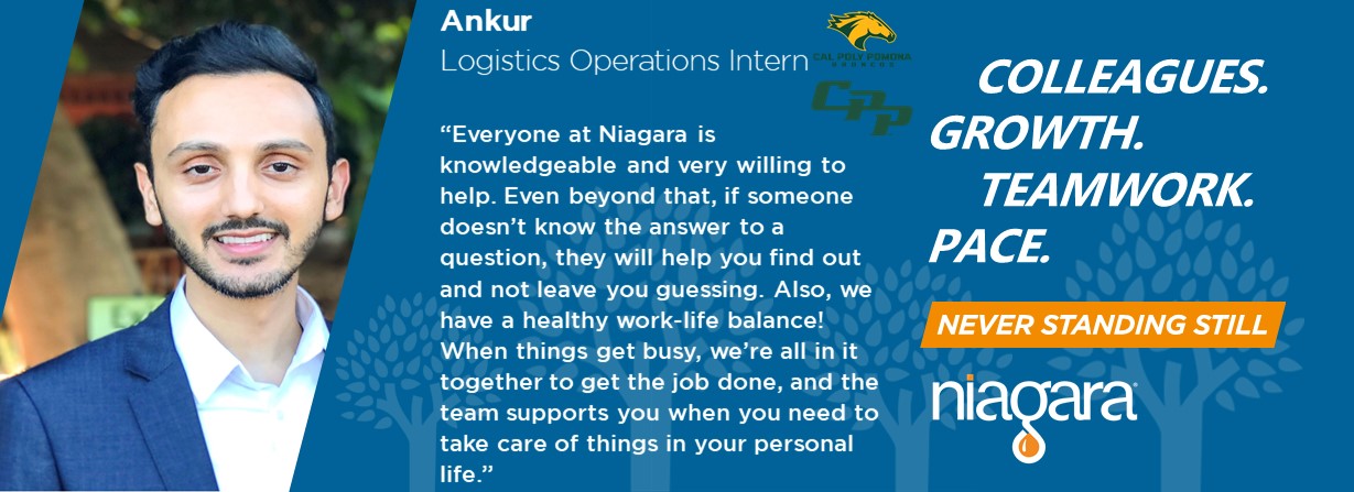 Life at Niagara | Careers at Niagara Bottling LLC
