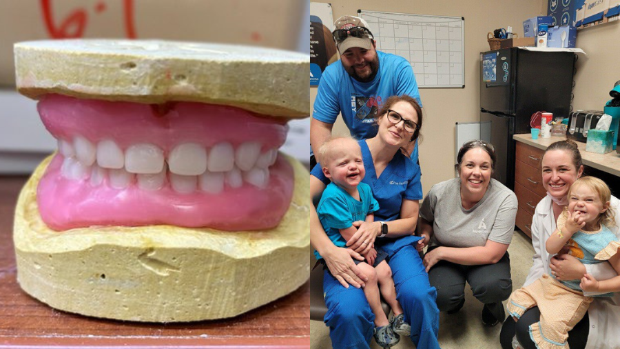 Dr. Whitney Deitz Brings Smile to Youngest Patient in the World with ...
