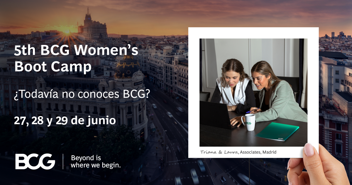 Women's Boot Camp | Spain | BCG Careers