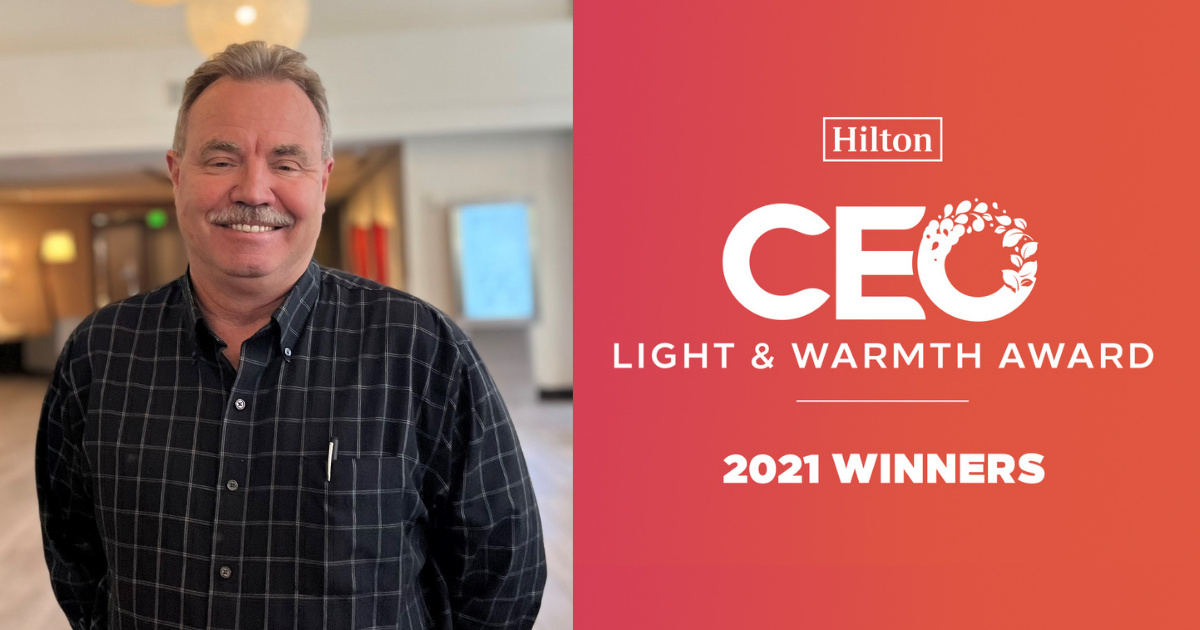 CEO Light & Warmth Award Winner Spotlight: Leon Demmon | Hilton