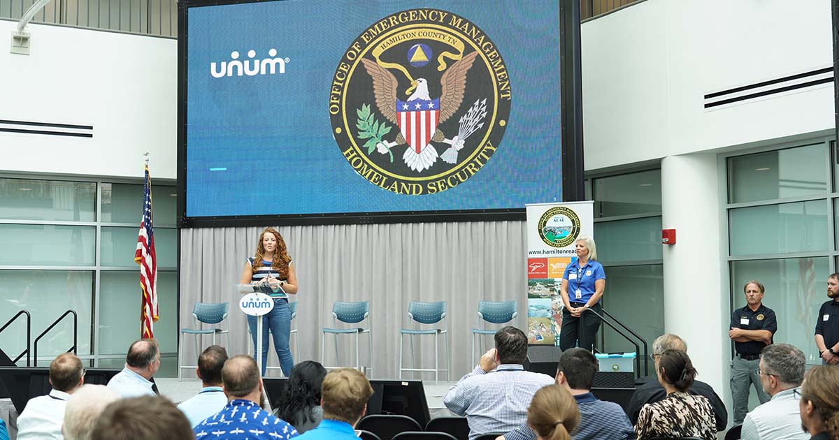 DTO volunteers program weather radios for safer communities | Unum